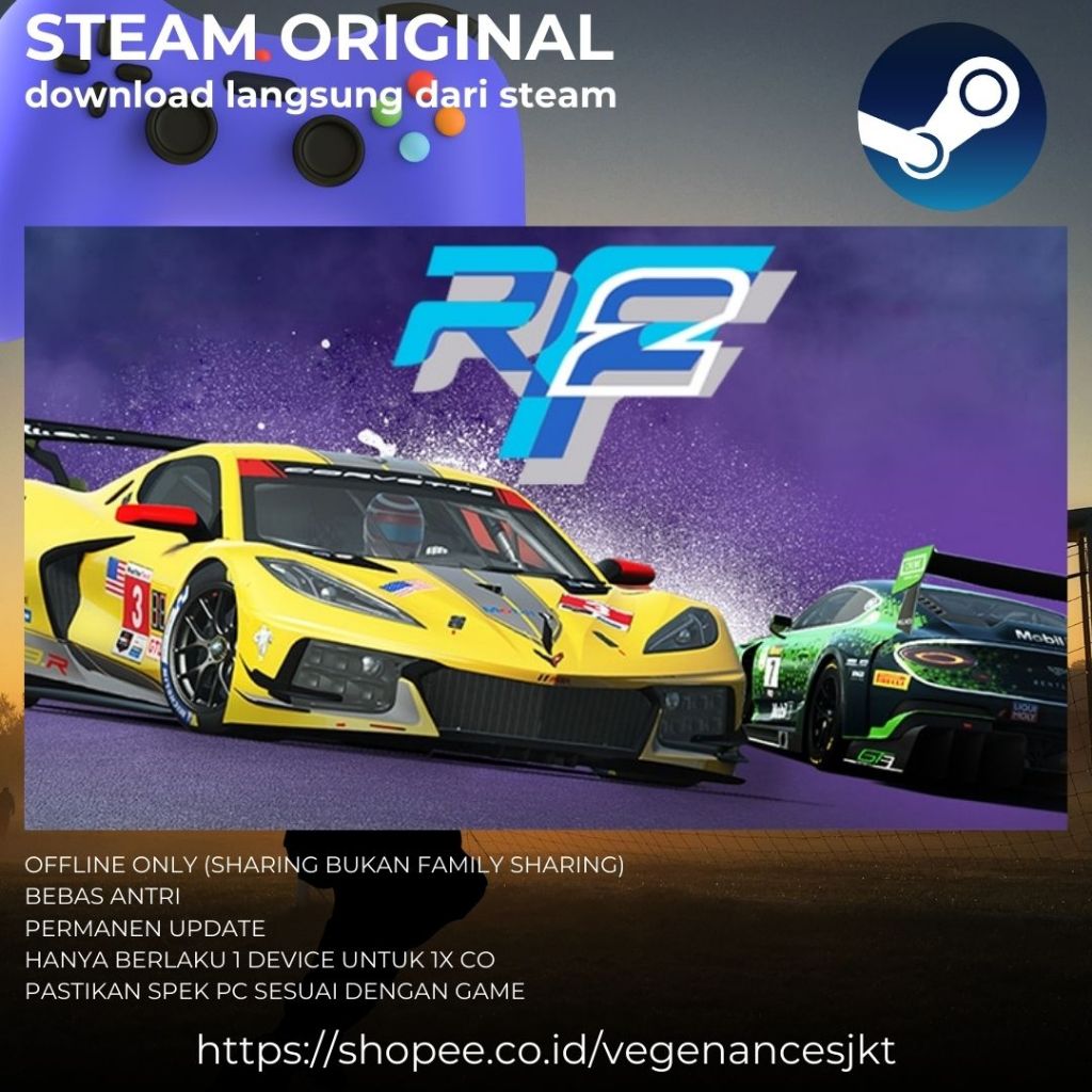 Jual RFactor 2 PC Game Sharing Original + Latest Update | Shopee Indonesia