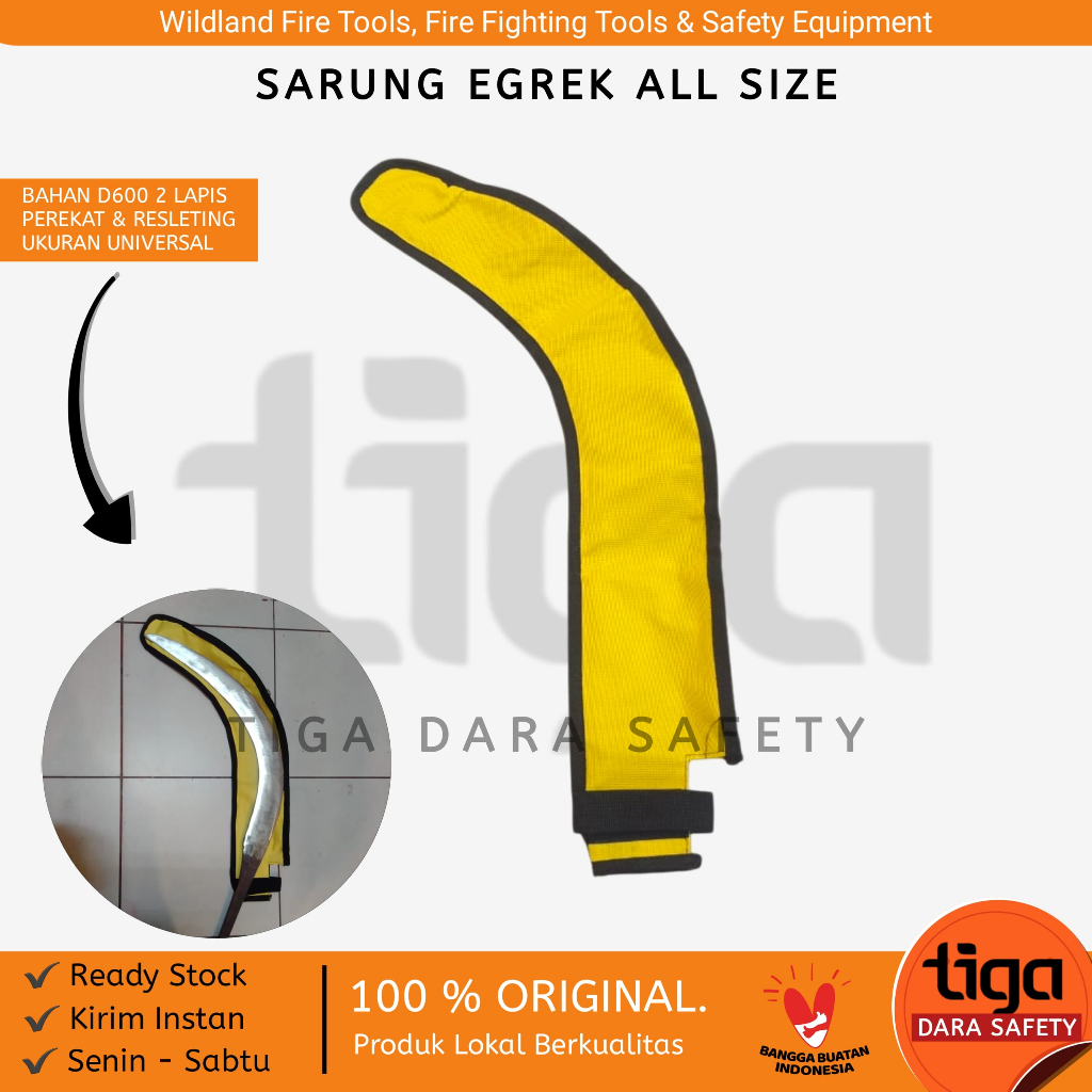 Jual TDS Sarung Egrek sawit bahan D600 2 Lapis Warna Kuning Ukuran ...