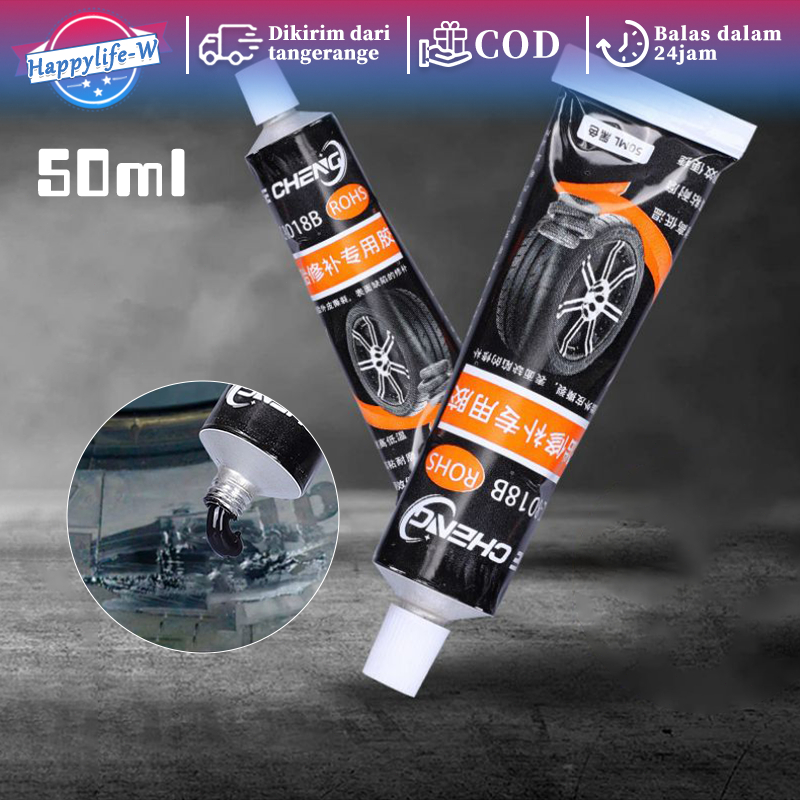 Jual 50ml Lem Perbaikan Ban Mobil Universal Lem Penambal Ban Super Kuat ...