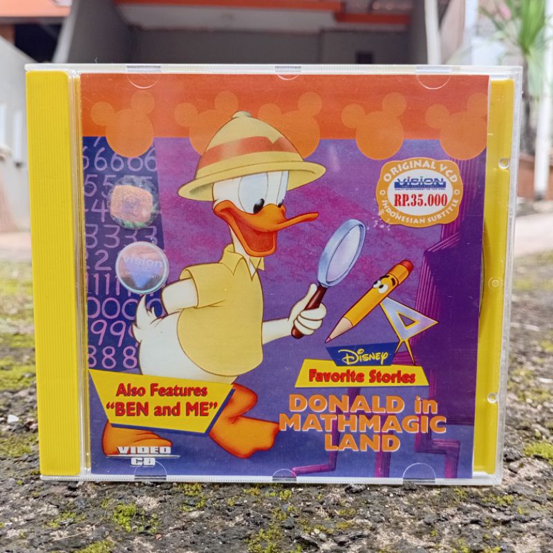 Jual VCD Donald in Mathmagic Land (1959) Original Walt Disney Pictures ...