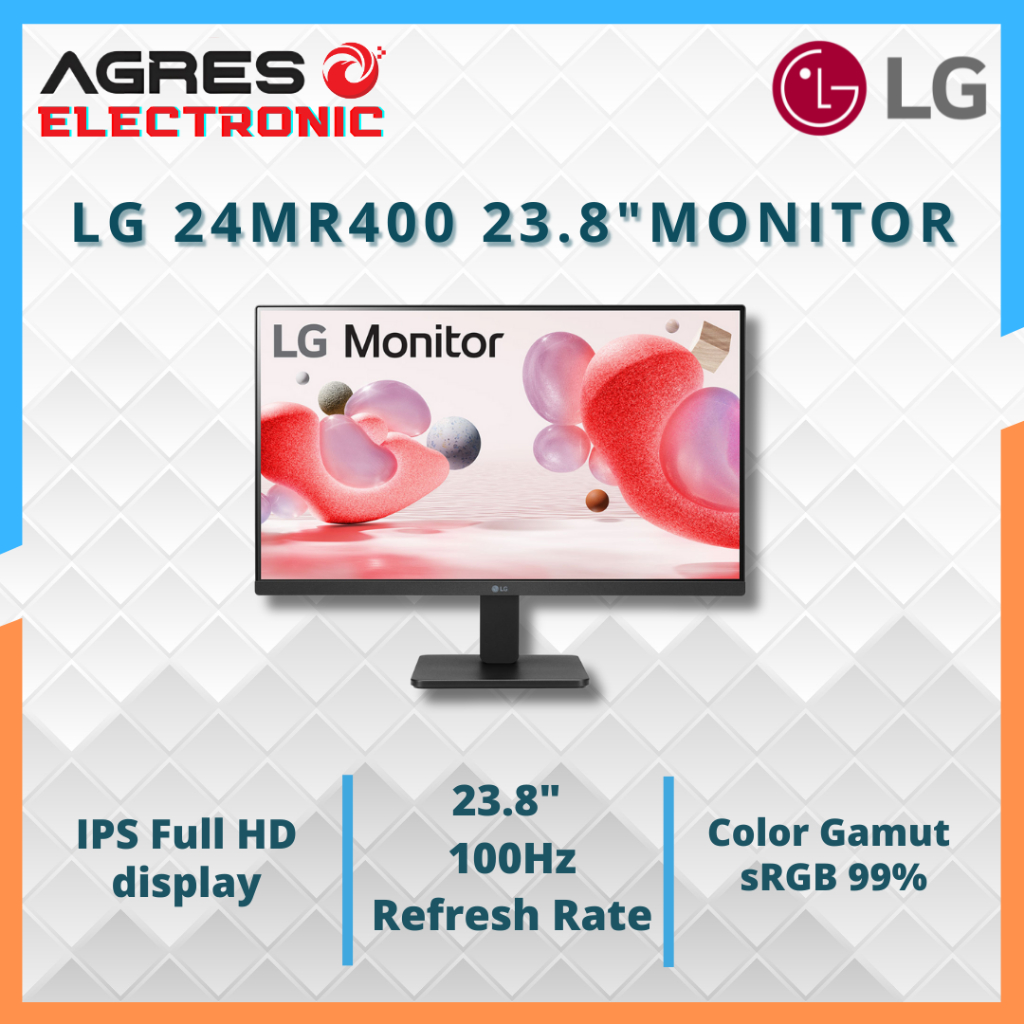 Jual LG Monitor 24''Inch 24MR400-B Full HD Display with AMD FreeSync ...