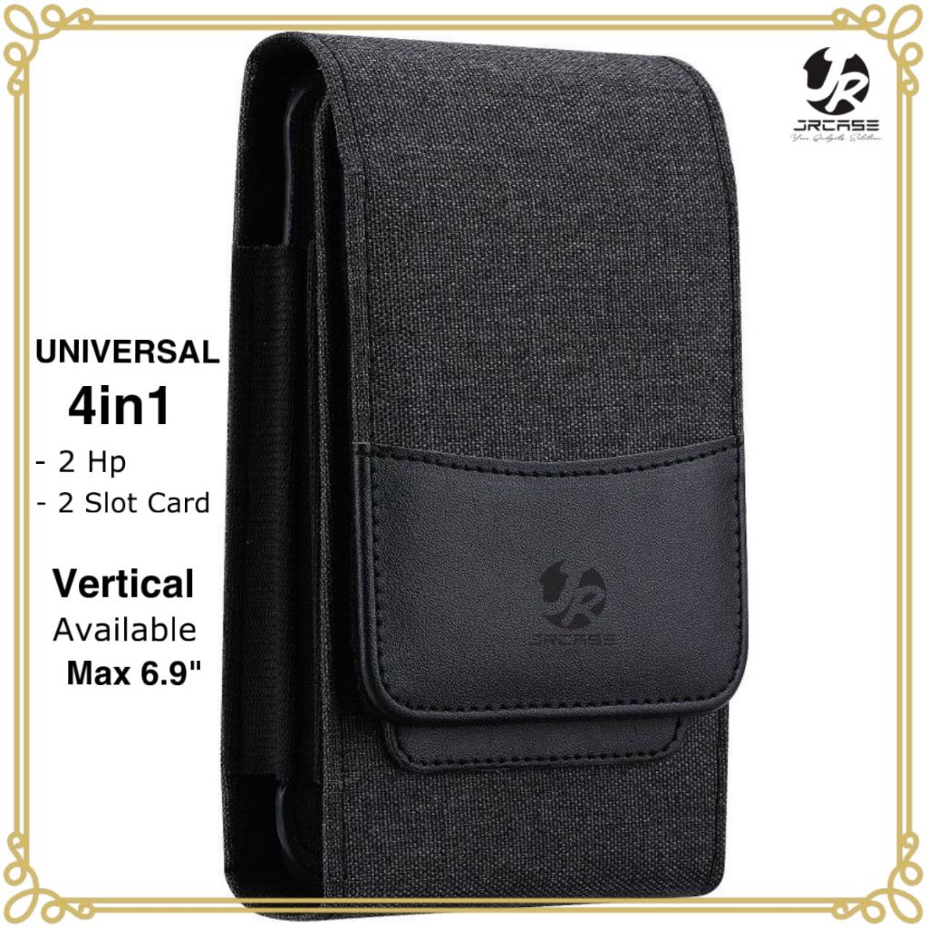 Jual JRCase 4in1 Premium Sarung Pinggang Hp Double 2Hp Universal 6.7 ...