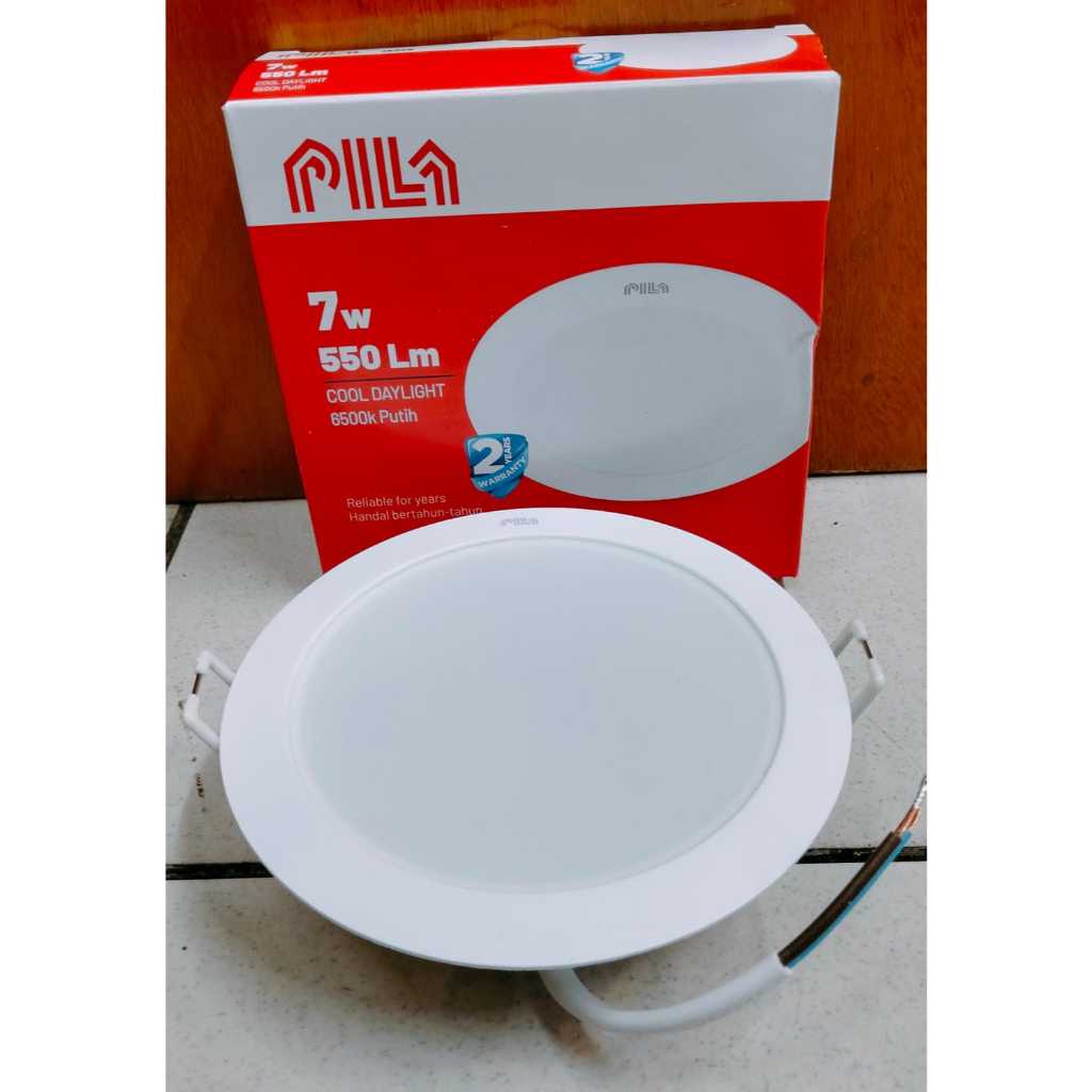 Jual LAMPU LED DOWNLIGHT 220V PILA 7W LAMPU DOWNLIGHT PLAFON 7WATT ...