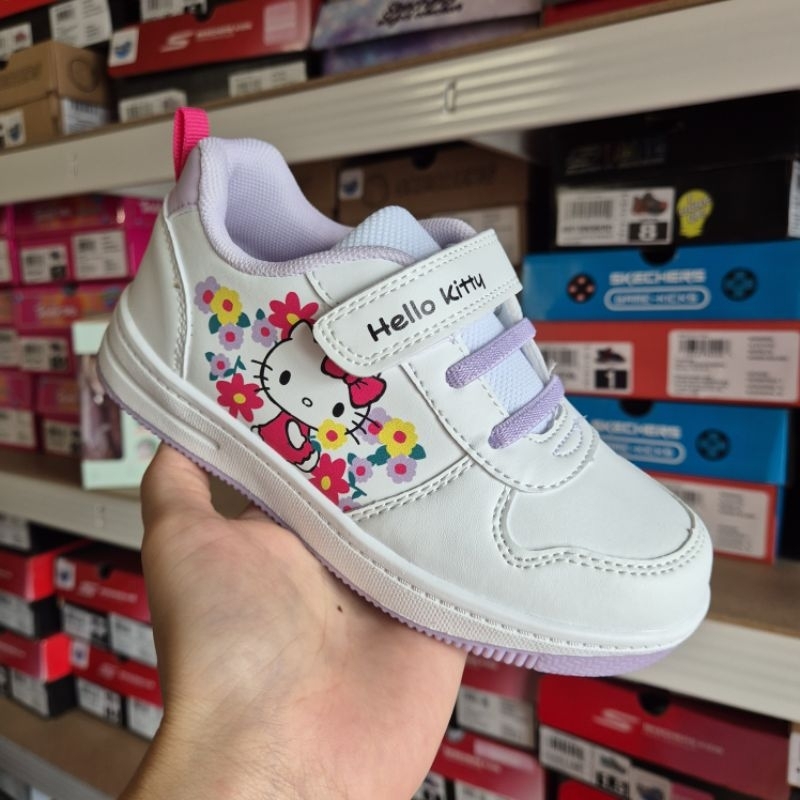 Jual Hello Kitty Sepatu Sneakers Anak Perempuan Putih (White) |Girls Kids Sneakers Shoes Hello ...