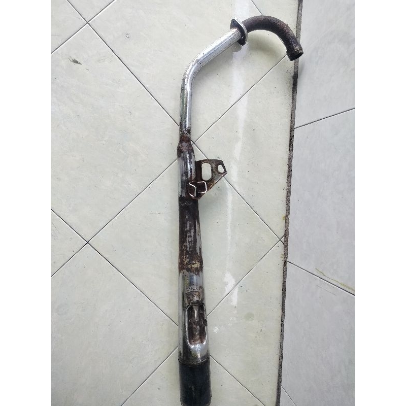 Jual knalpot kleper GL pro original hm keg | Shopee Indonesia