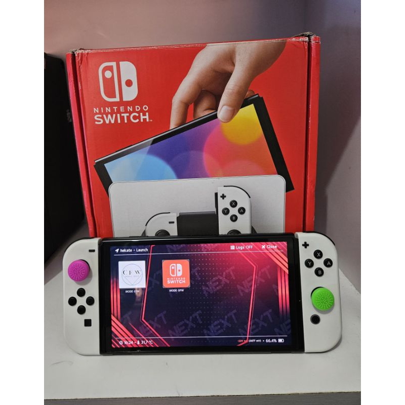 Jual NITENDO SWITCH OLED CFW DUAL BOOT MEMORY 128GB SUDAH FULL GAME | Shopee Indonesia