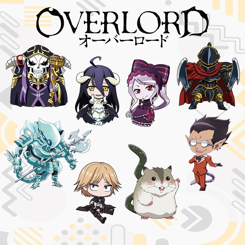 Jual Gantungan Kunci Overlord / Keychain Anime Overlord / Ganci Ainz ...