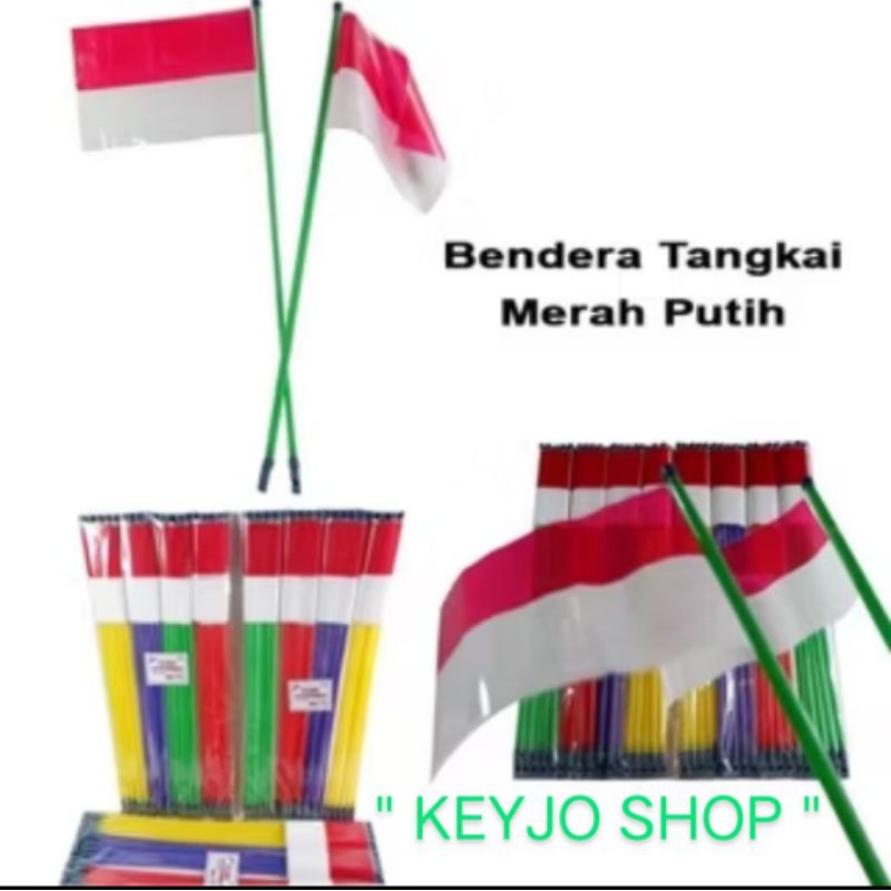 Jual Bendera merah putih tongkat fruit (1 plastik isi 20 pcs) | Shopee ...