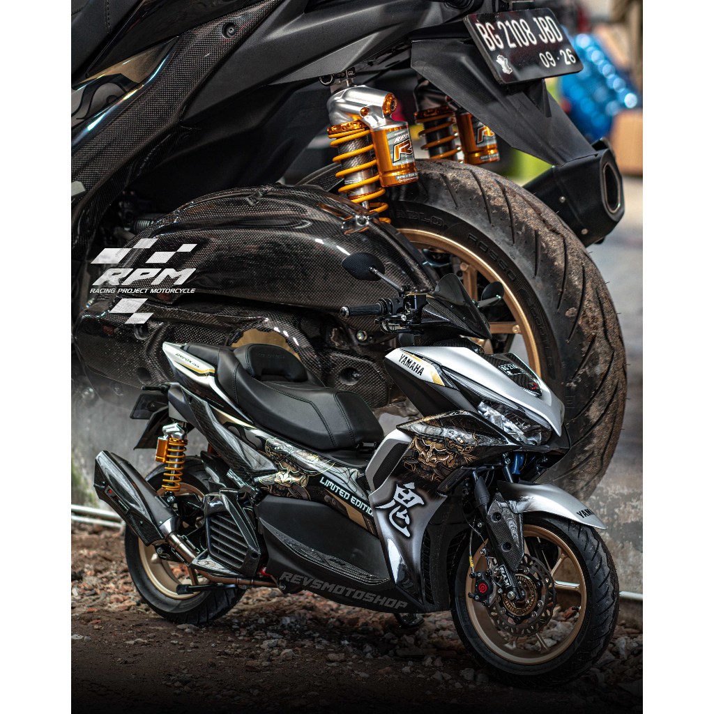 Jual Shockbreaker RPM Rear Suspension Yamaha NEW NMAX AEROX 155 (310mm ...