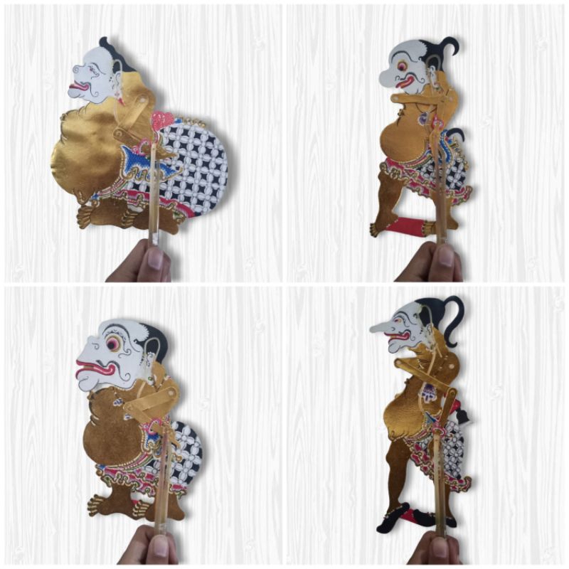 Jual Wayang Kulit (Punakawan) Semar, Gareng, Petruk, Bagong/ Bawor Asli ...