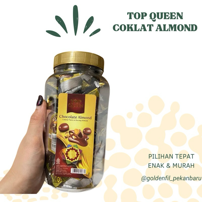 Jual coklat almond king 1 toples | Shopee Indonesia