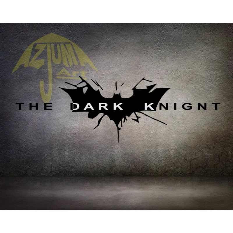 Jual Sticker Cutting Custom BATMAN THE DARK KNIGHT | Shopee Indonesia