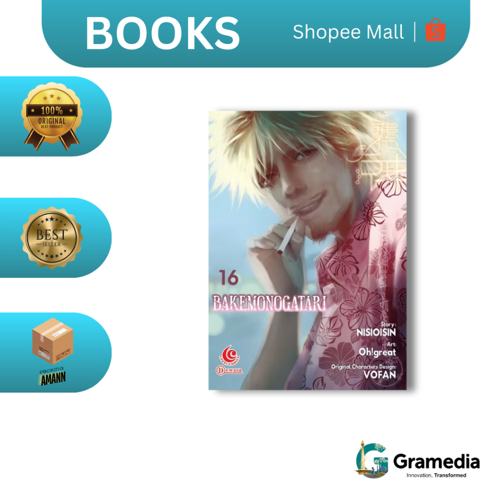 Jual Gramedia MKG - Level Comic: Bakemonogatari 16 (Nisioisin,Oh!Great) | Shopee Indonesia