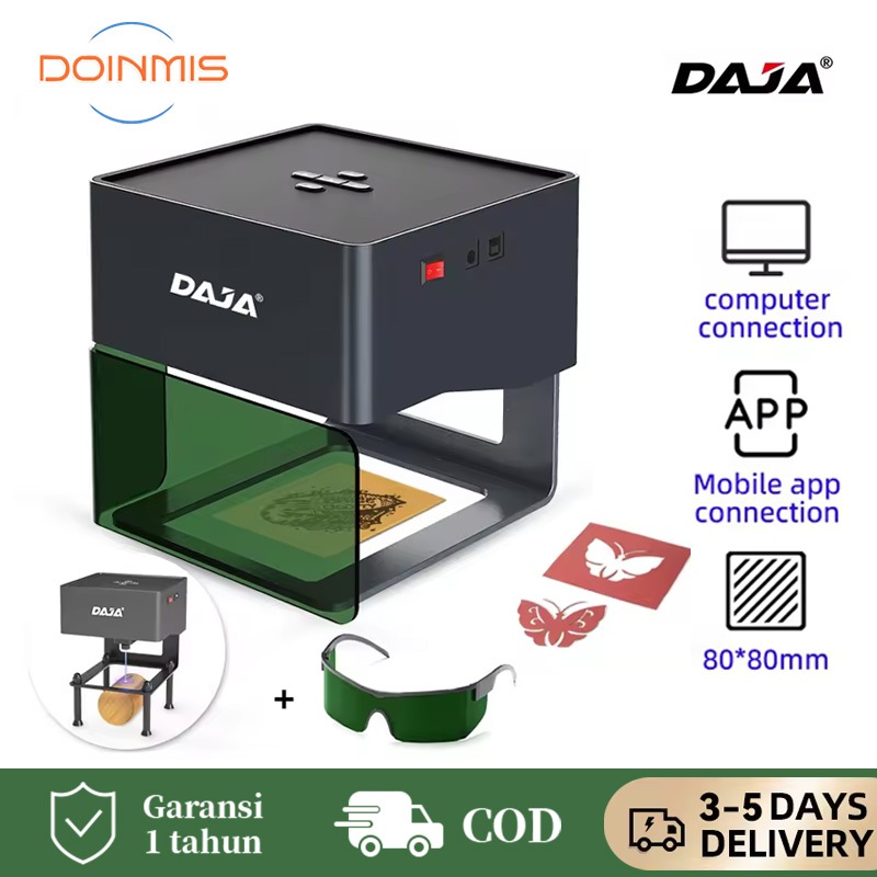 Jual DAJA Laser Engraver CNC DIY DJ6 Mesin Ukiran Laser 3000mw Cepat ...