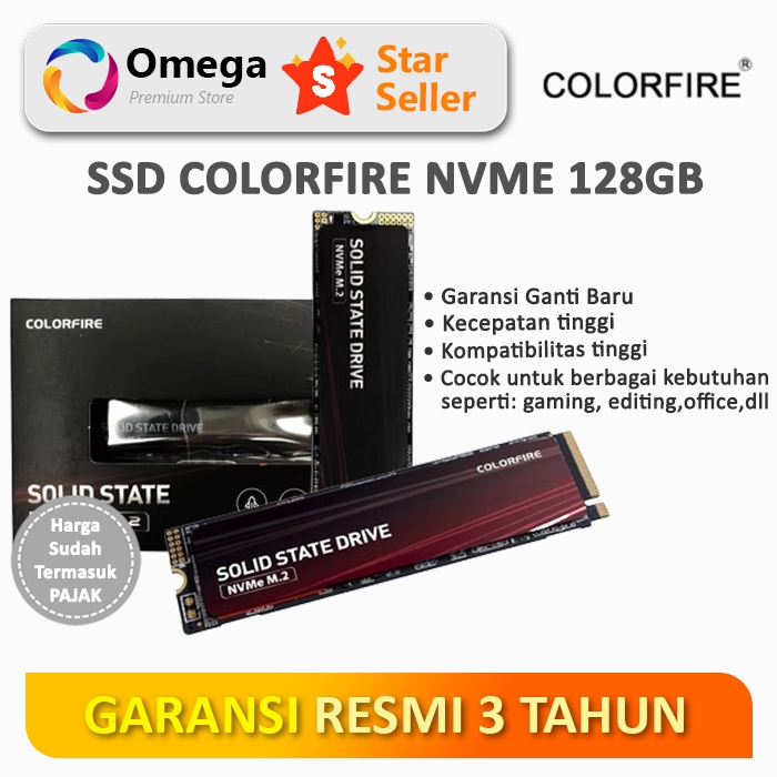 Jual SSD COLORFIRE M.2 NVMe 128GB | Shopee Indonesia