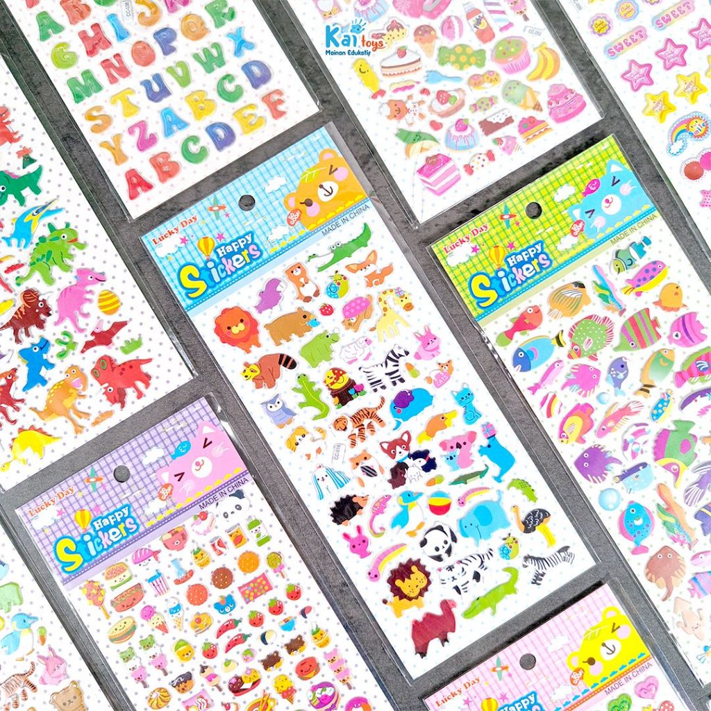 Jual STICKER 3D / STICKER TIMBUL BESAR 1pcs SANRIO PRINCESS HEWAN ...