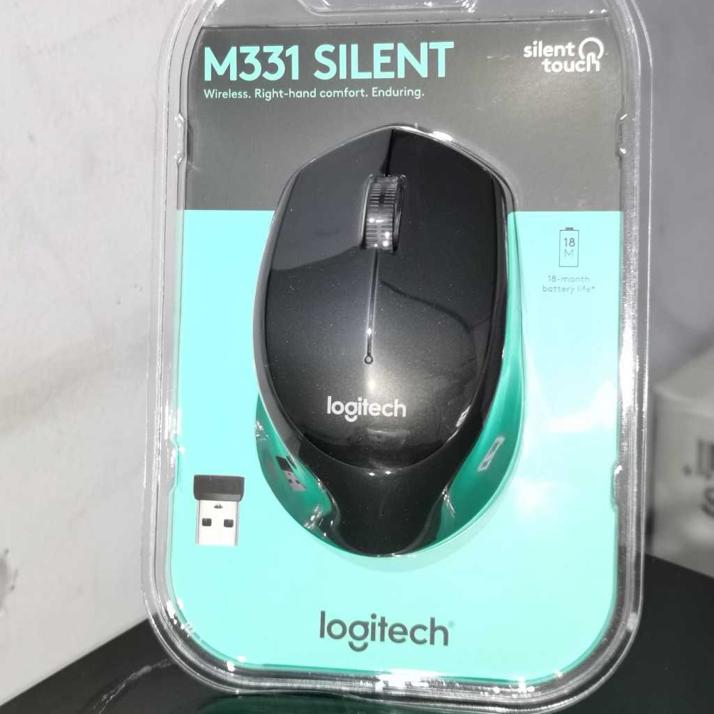 Jual Logitec mouse wireless Logitech M331 M 331 Silent original resmi | Shopee Indonesia