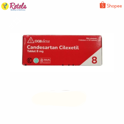 Jual CANDESARTAN 8 MG 1 BOX 30 TABLET | Shopee Indonesia