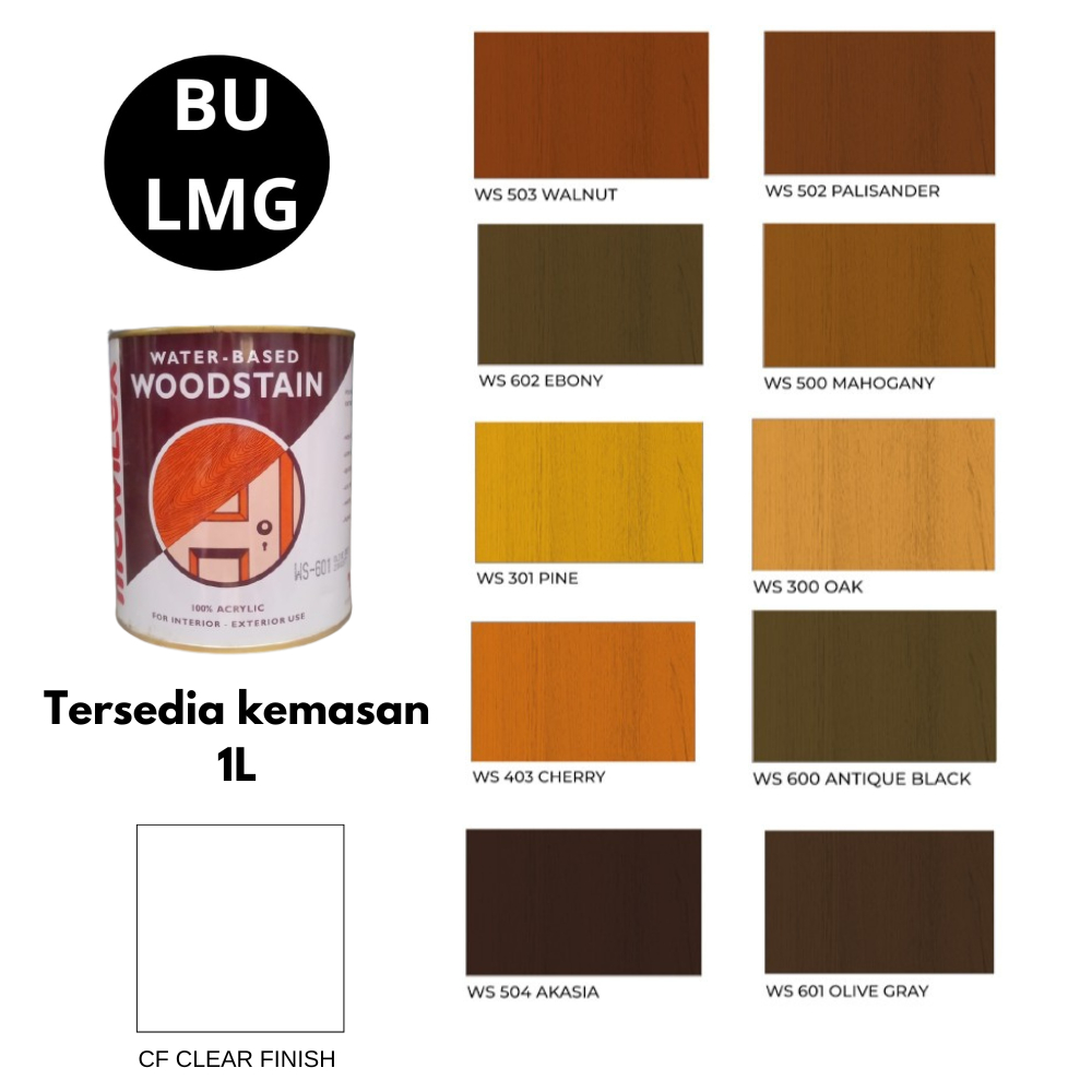 Jual Mowilex Woodstain Polytur / Plitur Waterbase (Campuran Air ...