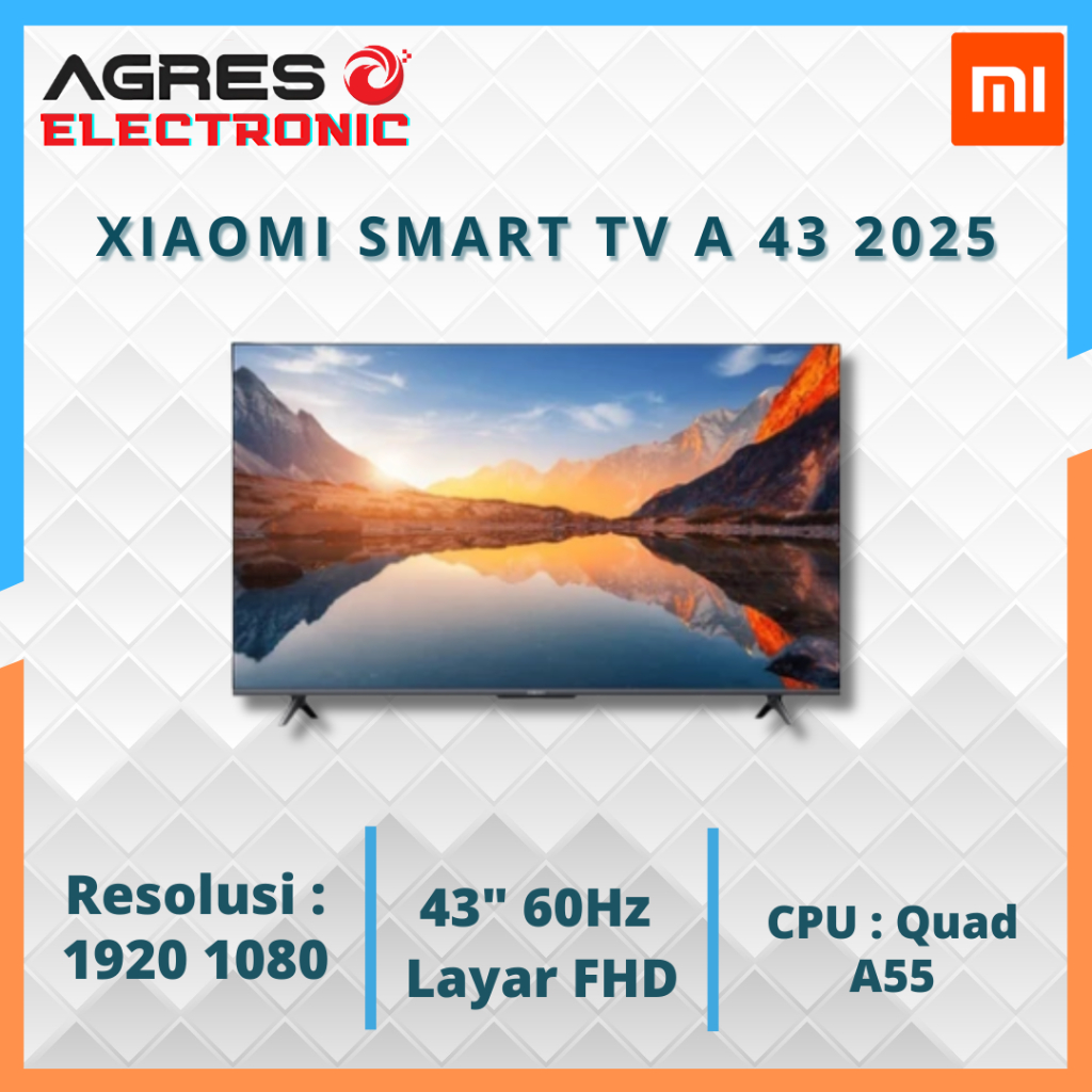 Jual XIAOMI Smart TV A 43 2025 | L43MA-AFID 43"Inch A 2025 FHD TV Original Resmi | Shopee Indonesia
