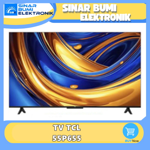 Jual TCL 55P655 Google TV 55 Inch 4K UHD AiPQ Processor Dolby Audio 55 ...