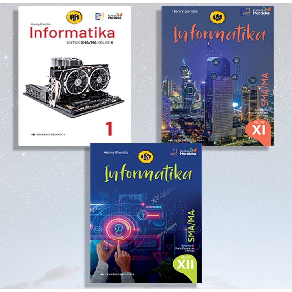 Jual [Penerbit Erlangga] Informatika Kelas 10, 11 & 12 Kurikulum ...
