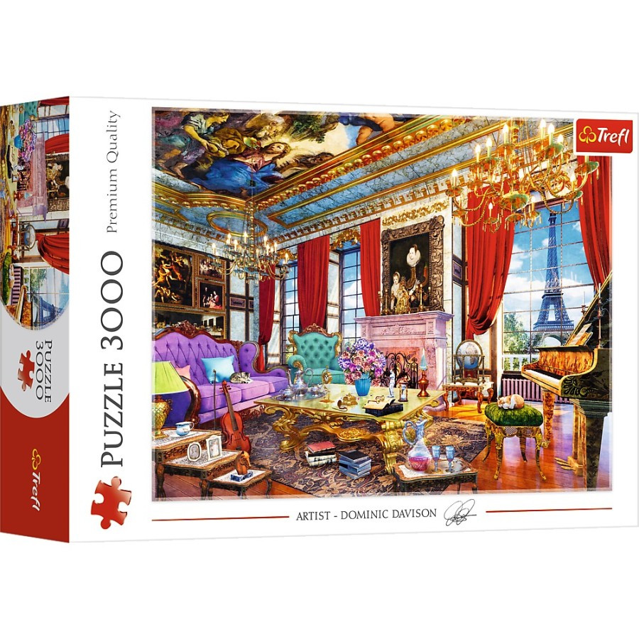 Jual Trefl 3000 Piece Jigsaw Puzzle - Paris Palace 33078 Premium ...