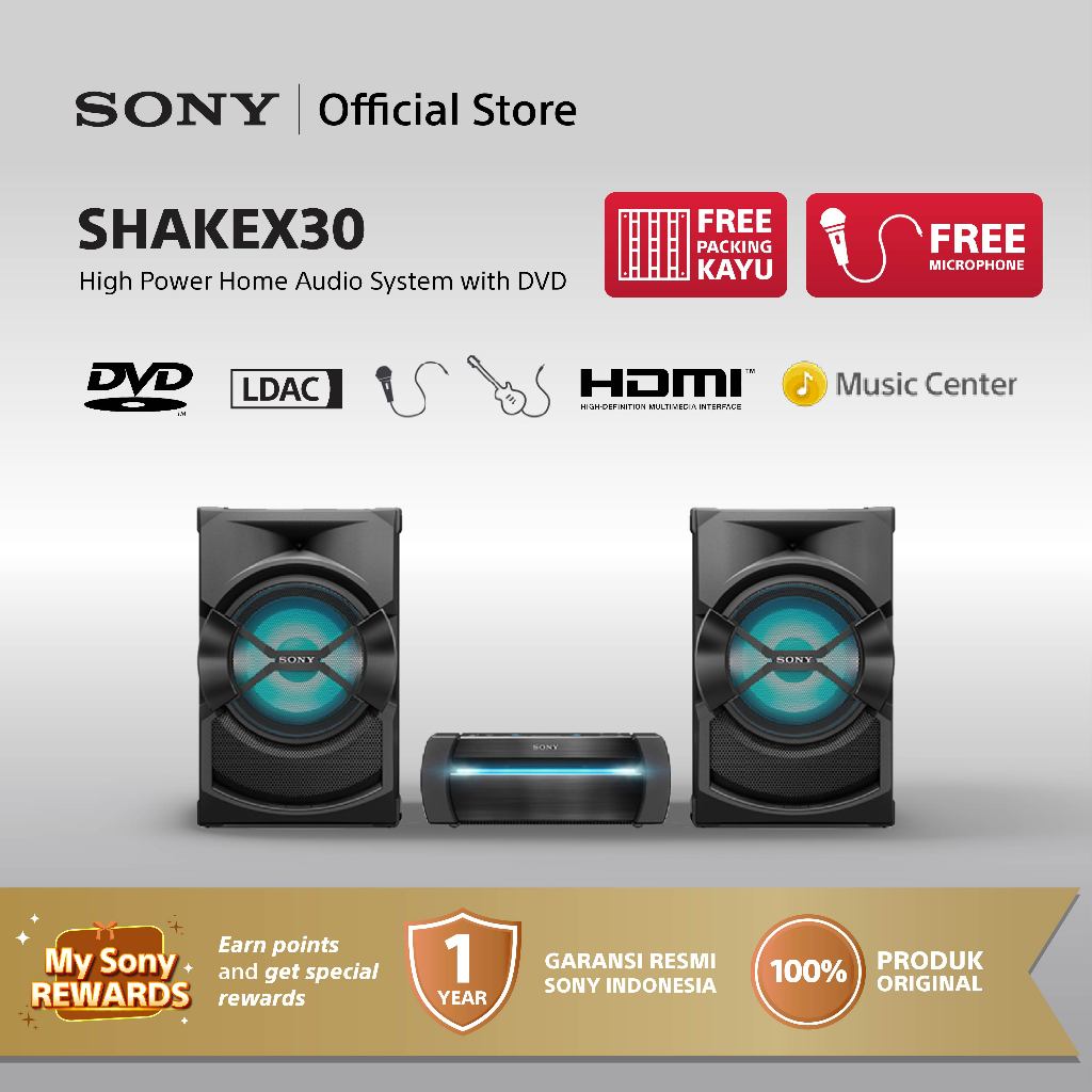 Jual Sony SHAKE X30D High Power Home Speaker With DVD | Shopee Indonesia