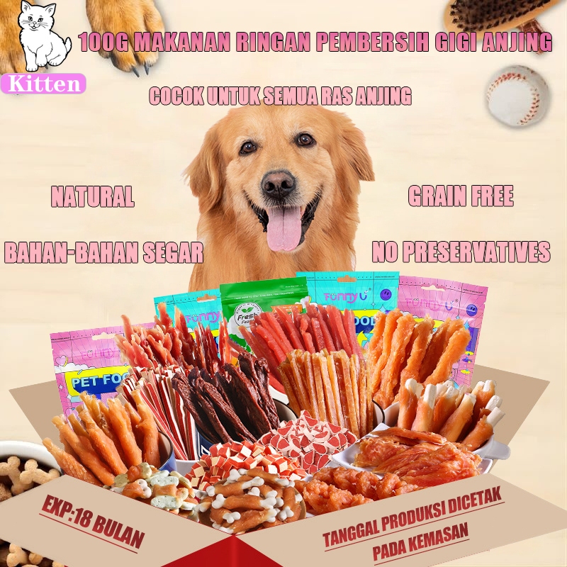 Jual [ORIGINAL] Snack Anjing Treat Stick Cemilan Sehat Dari Daging ...