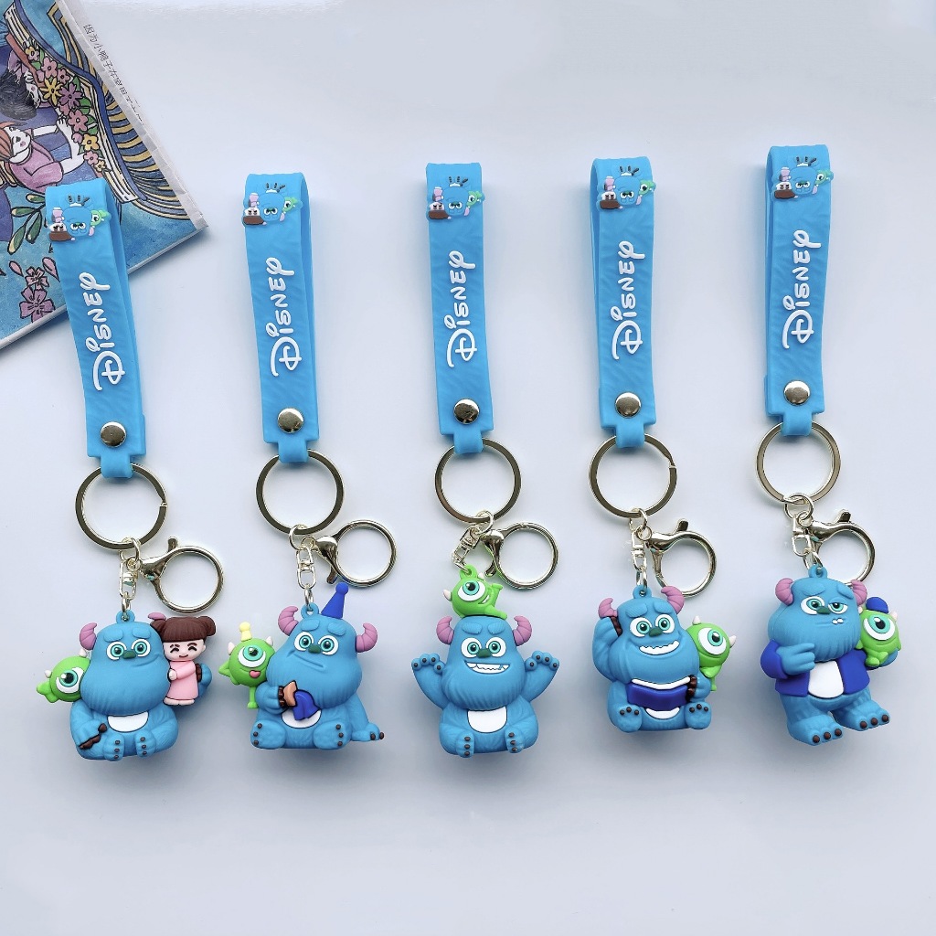 Jual Gantungan Kunci Kartun Monsters Inc Sullivan Keychain Gantungan ...