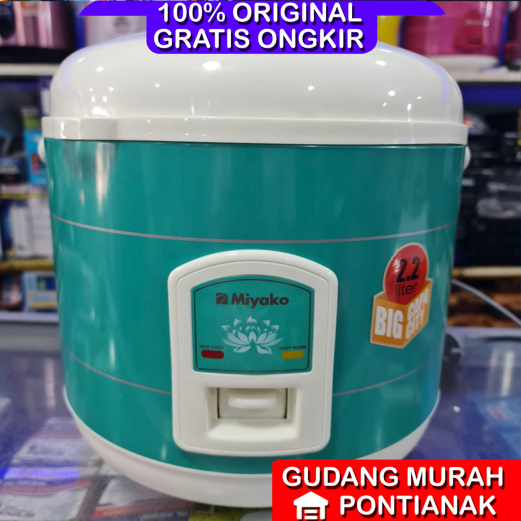 Jual Rice cooker Miyako MCM 838 / Magic com miyako jumbo 2,2 Liter ...