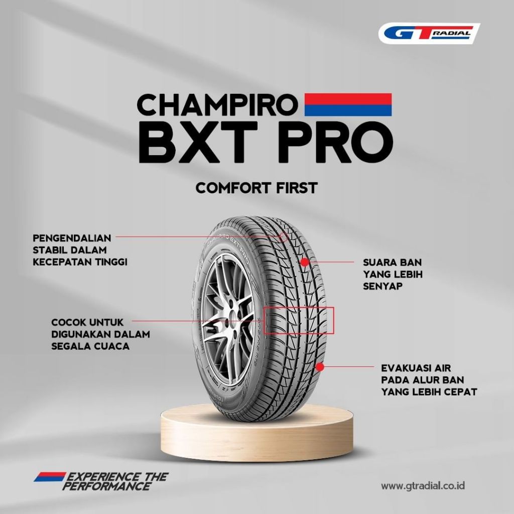 Jual Ban Mobil GT Champiro BXT Pro 195/65 R14 produksi tahun 2020-2022 ...