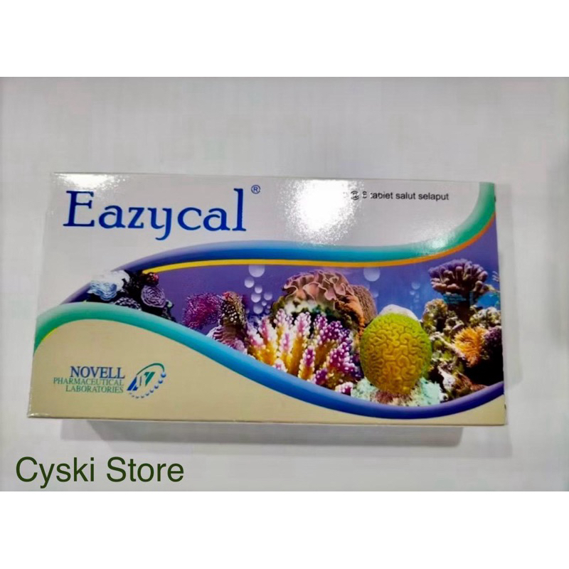 Jual eazycal Novel kalsium strip/per box | Shopee Indonesia