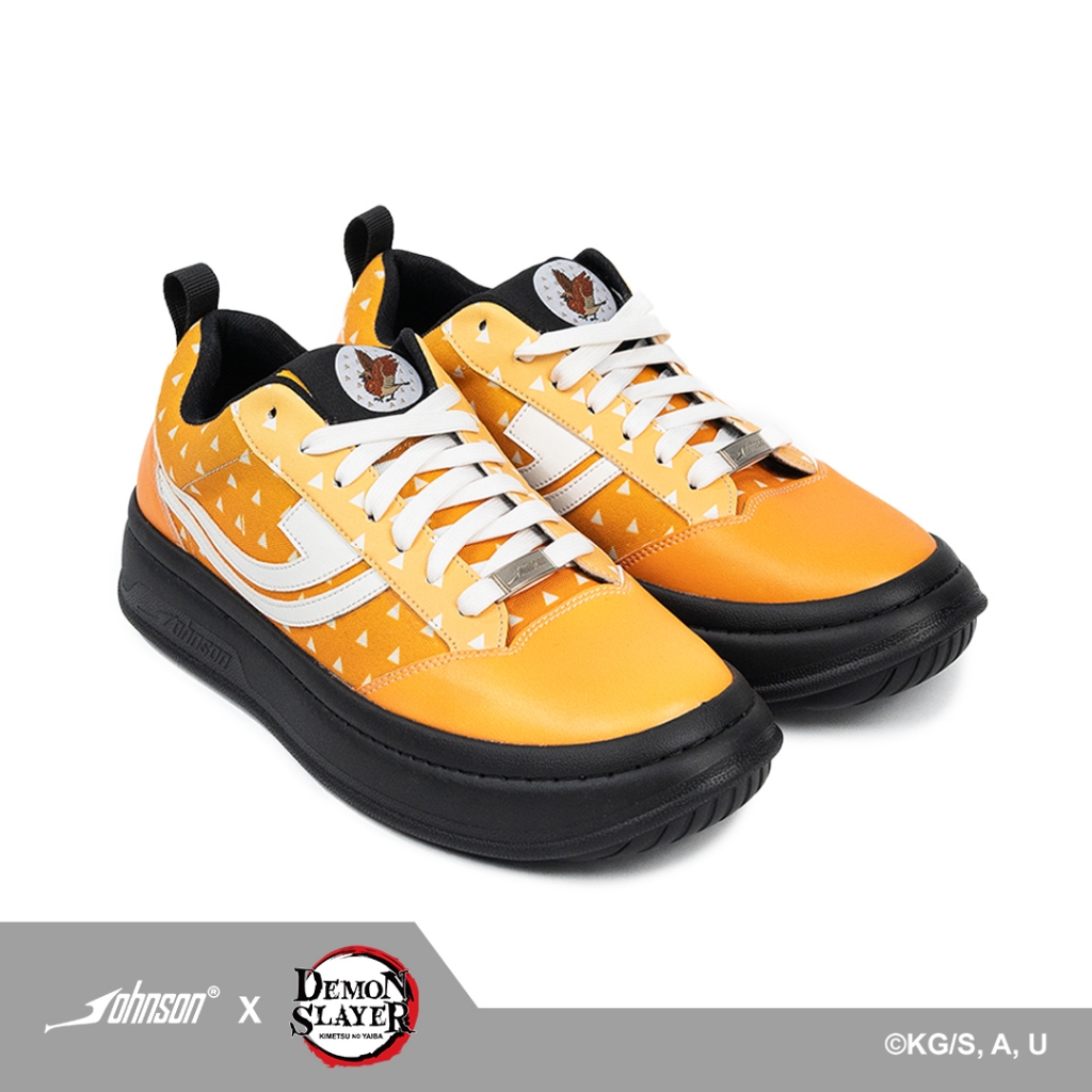 Jual SEPATU SNEAKERS JOHNSON X DEMON SLAYER - ZENITSU | Shopee Indonesia