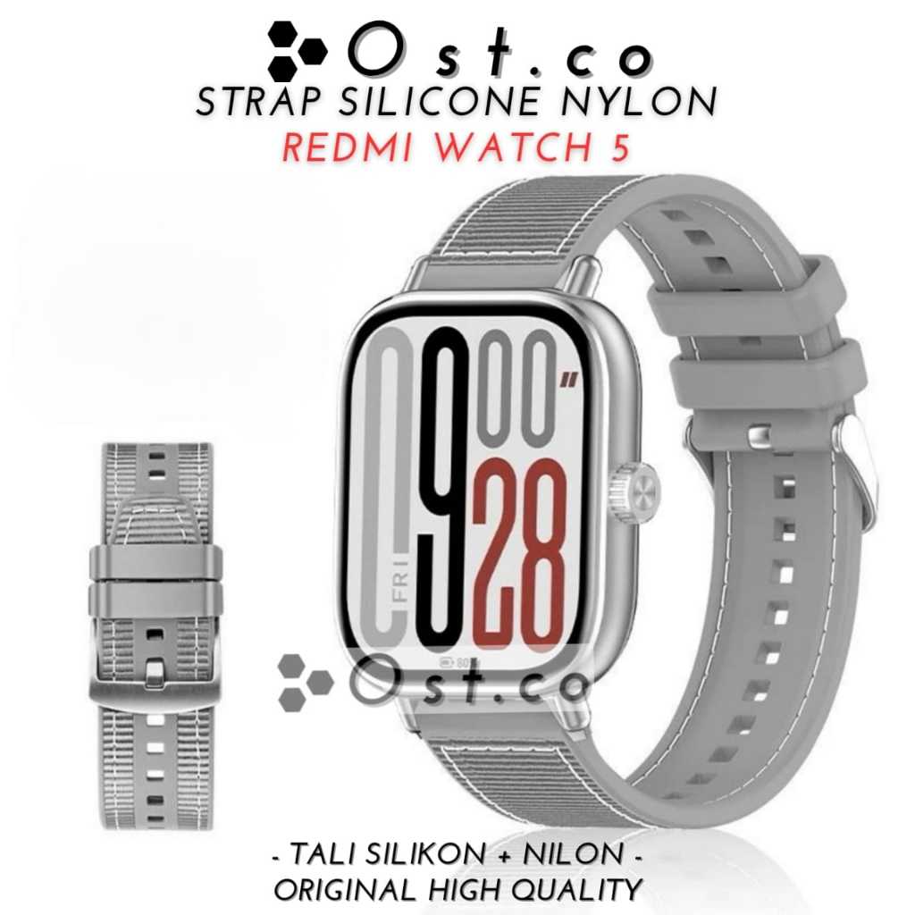 Jual Strap Redmi Watch 5 New Silicone Braided Tali Redmi Watch 5 ...