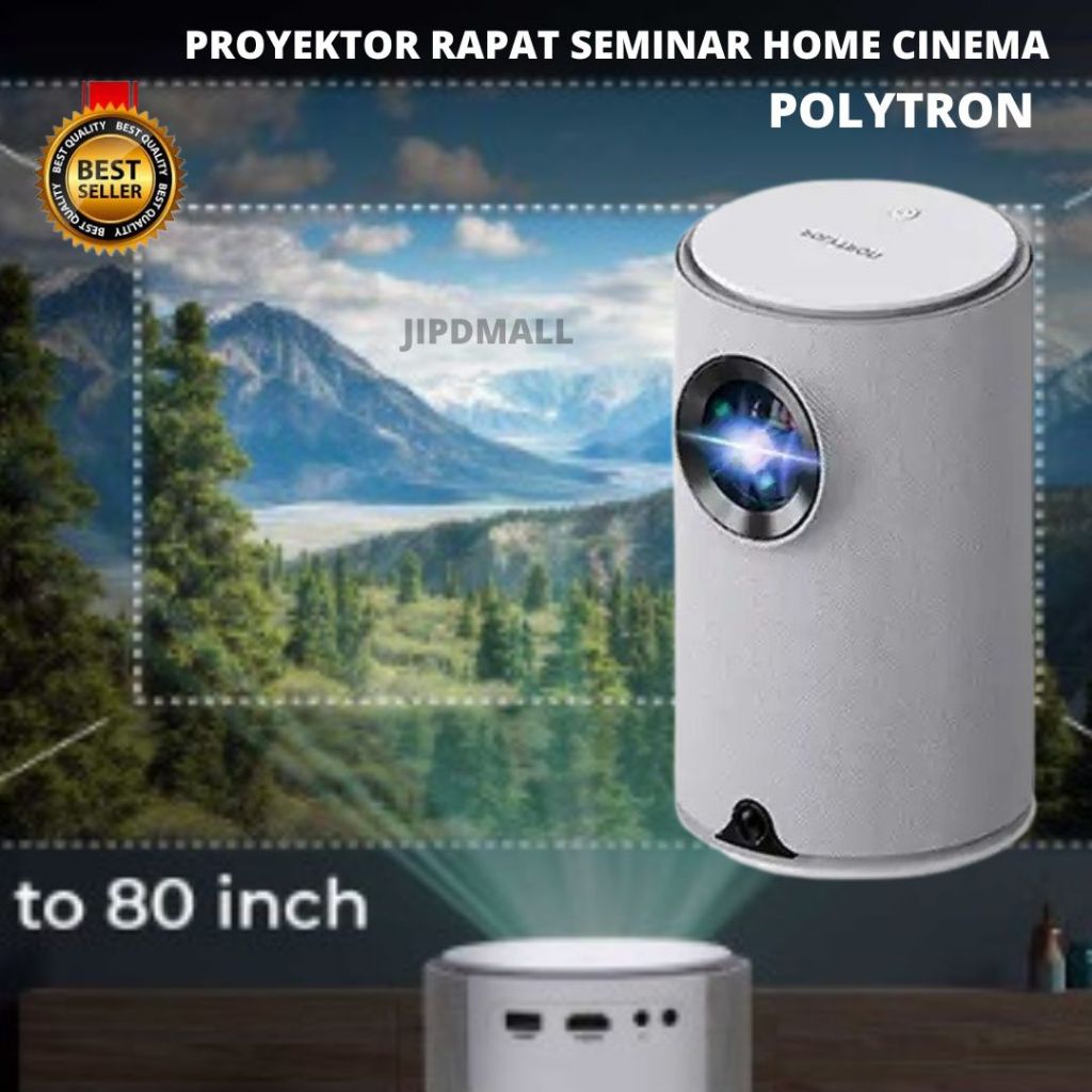 Jual Jipdoffice Proyektor Polytron LCD Original World Brand Projector ...