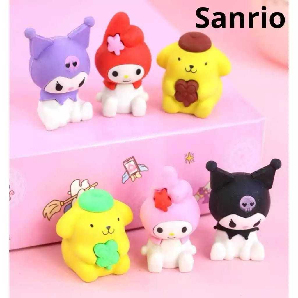 Jual Penghapus 3D Sanrio/Penghapus Karakter Lucu | Shopee Indonesia