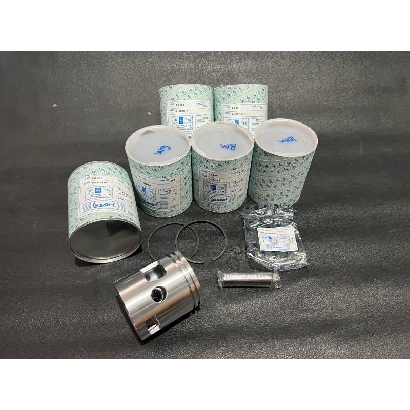 Jual Seher piston set ring pen lengkap vespa Spartan excel 200cc Import original bagus bagus ...