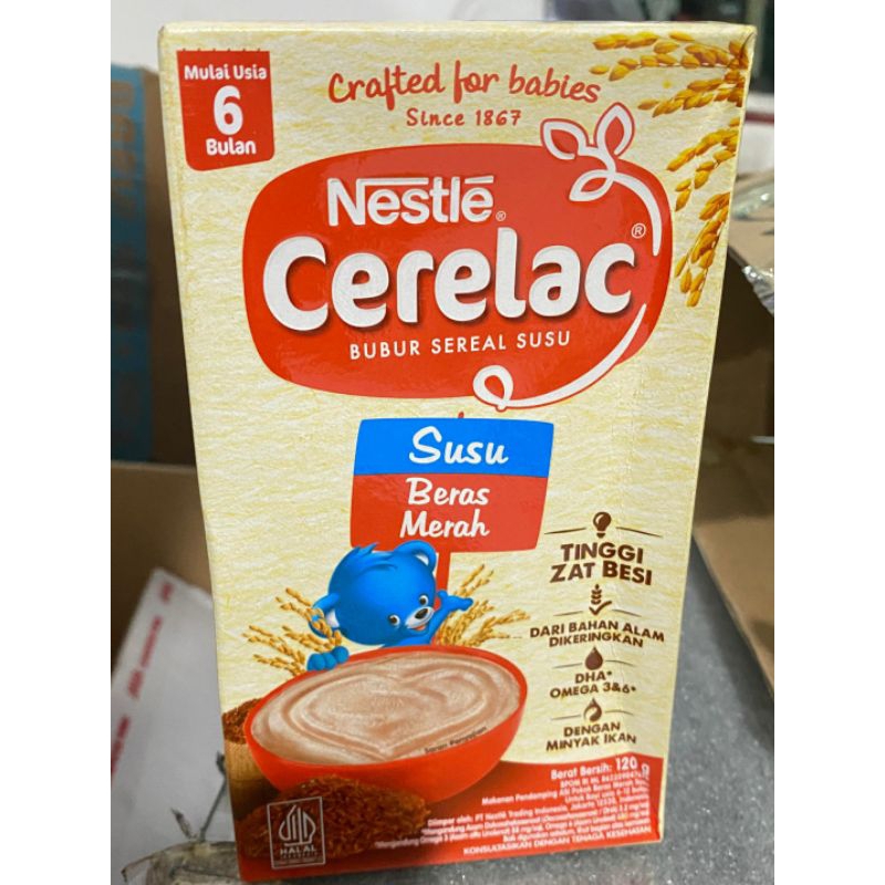 Jual Cerelac Beras Merah 120g | Shopee Indonesia