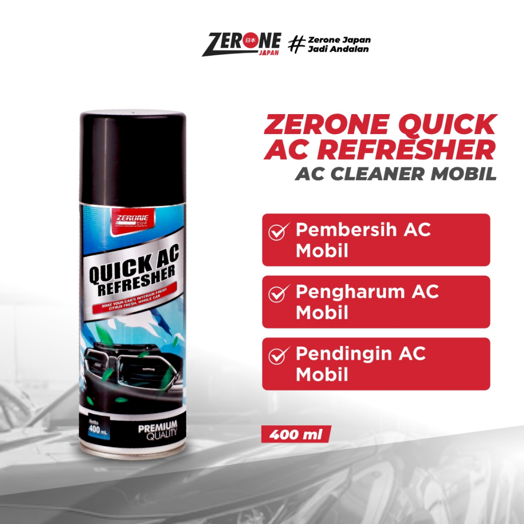 Jual AC Cleaner Mobil Zerone Japan Cairan Pembersih Ac Refresher ...