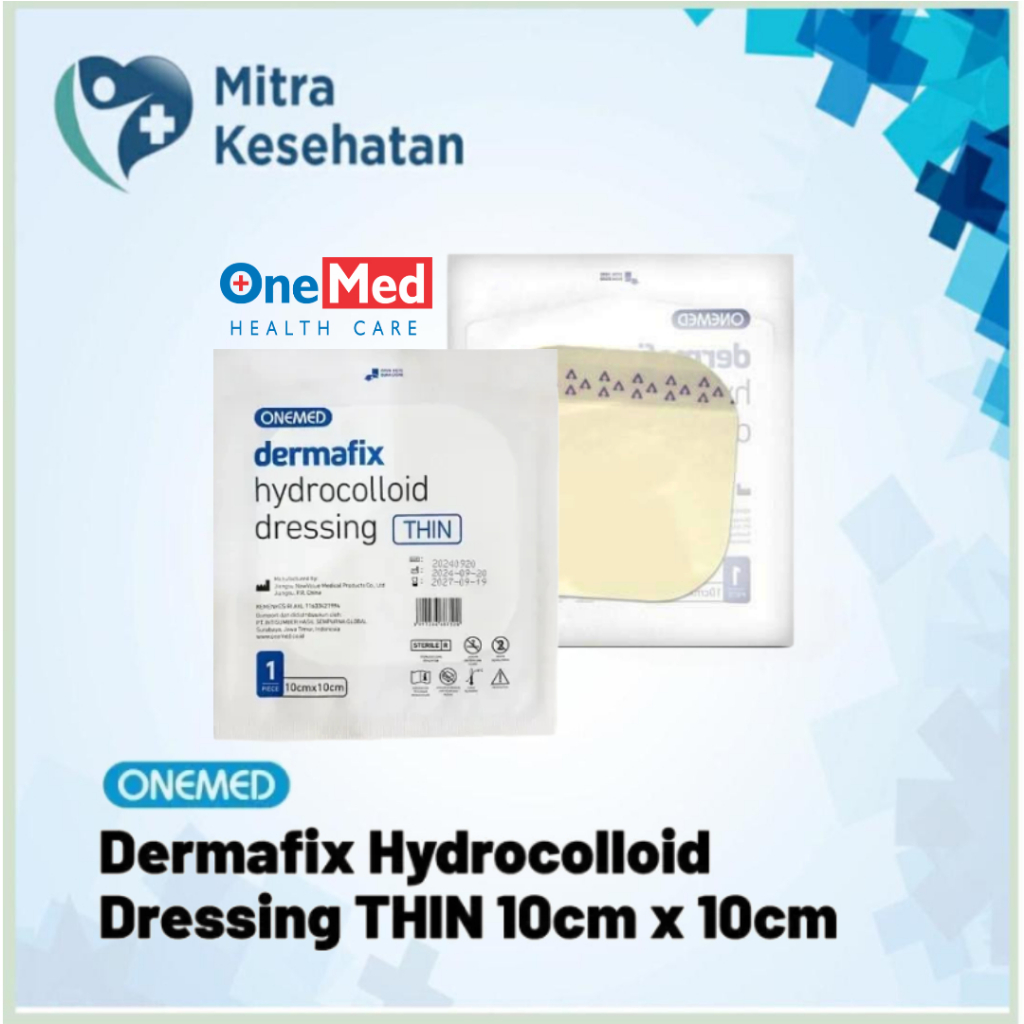 Jual ONEMED DERMAFIX HYDROCOLLOID DRESSING 10X10 1 PCS | Shopee Indonesia