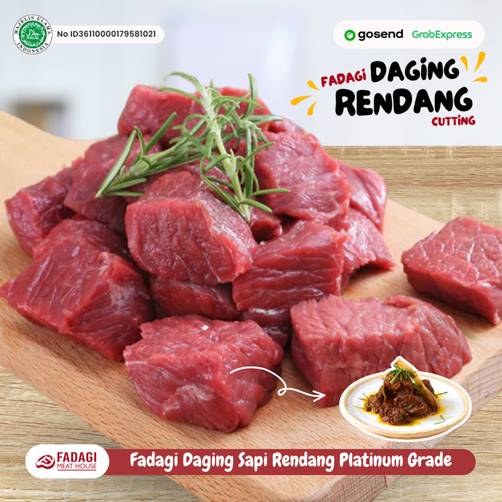 Jual Fadagi Daging Sapi Rendang Platinum Grade | Daging Sapi Beku Siap ...