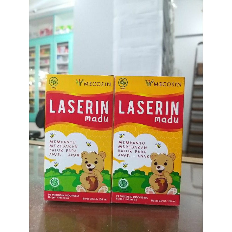 Jual LASERIN MADU 100 ML | OBAT BATUK HERBAL ANAK | Shopee Indonesia