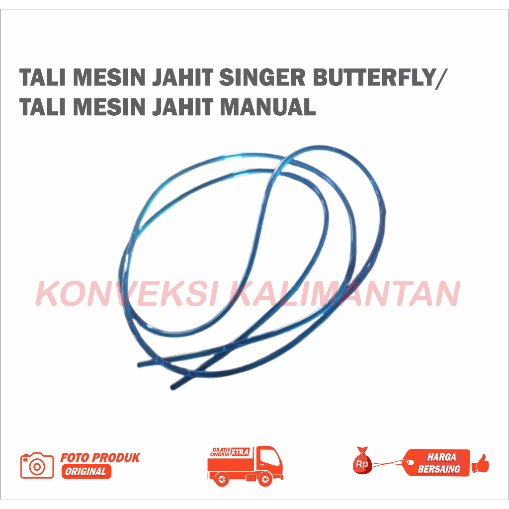 Jual Tali Mesin Jahit Klasik Singer Butterfly / Tali Mesin Manual ...