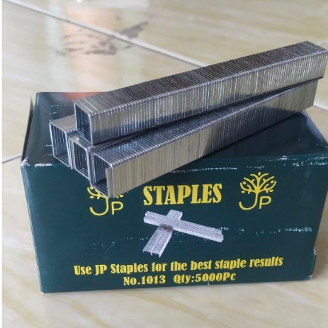 Jual Isi Staples Tembak Kompresor JP 1013 ukuran 10 x 13 mm jp staples ...