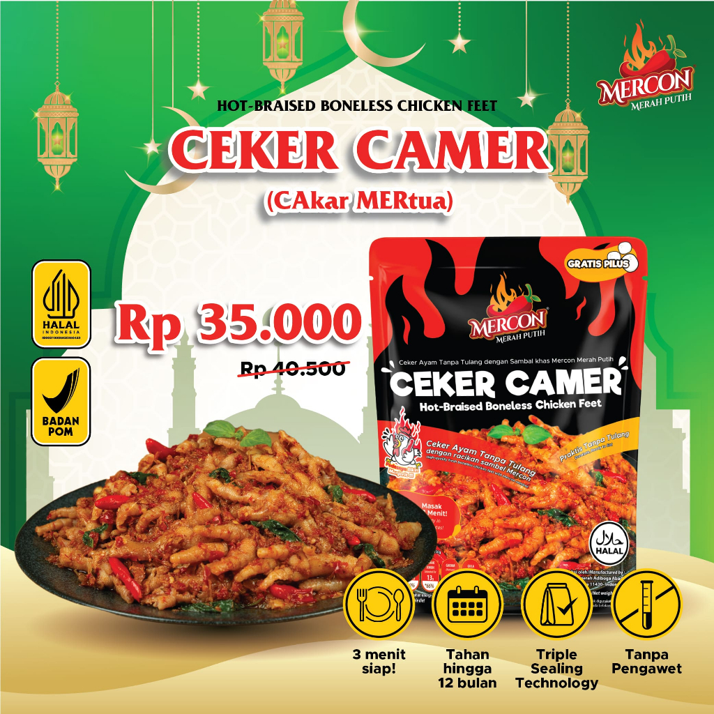Jual [Special Edition] Mercon Merah Putih - Satuan || Ceker CaMer Cakar ...