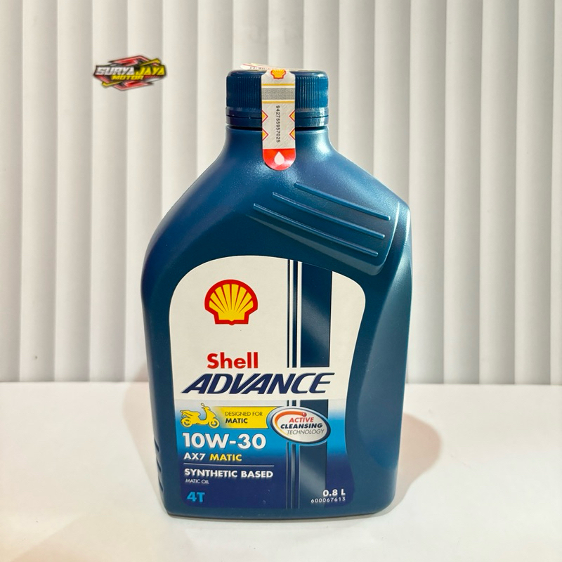 Jual Oli Motor High Technology Shell Advance AX7 Matic 10W-30 0.8L ...