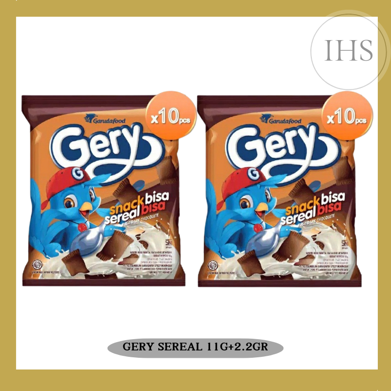 Jual Makanan ringan/snack Gery Snack Sereal 1 renceng 10pcs | Shopee ...