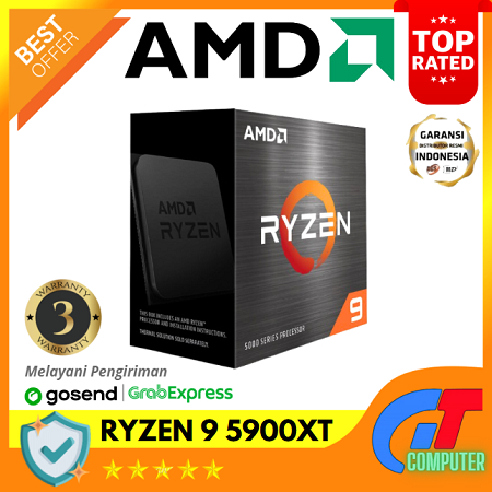 Jual AMD Ryzen 9 5900XT 16 Cores 32 Threads (AMD AM4) | Shopee Indonesia