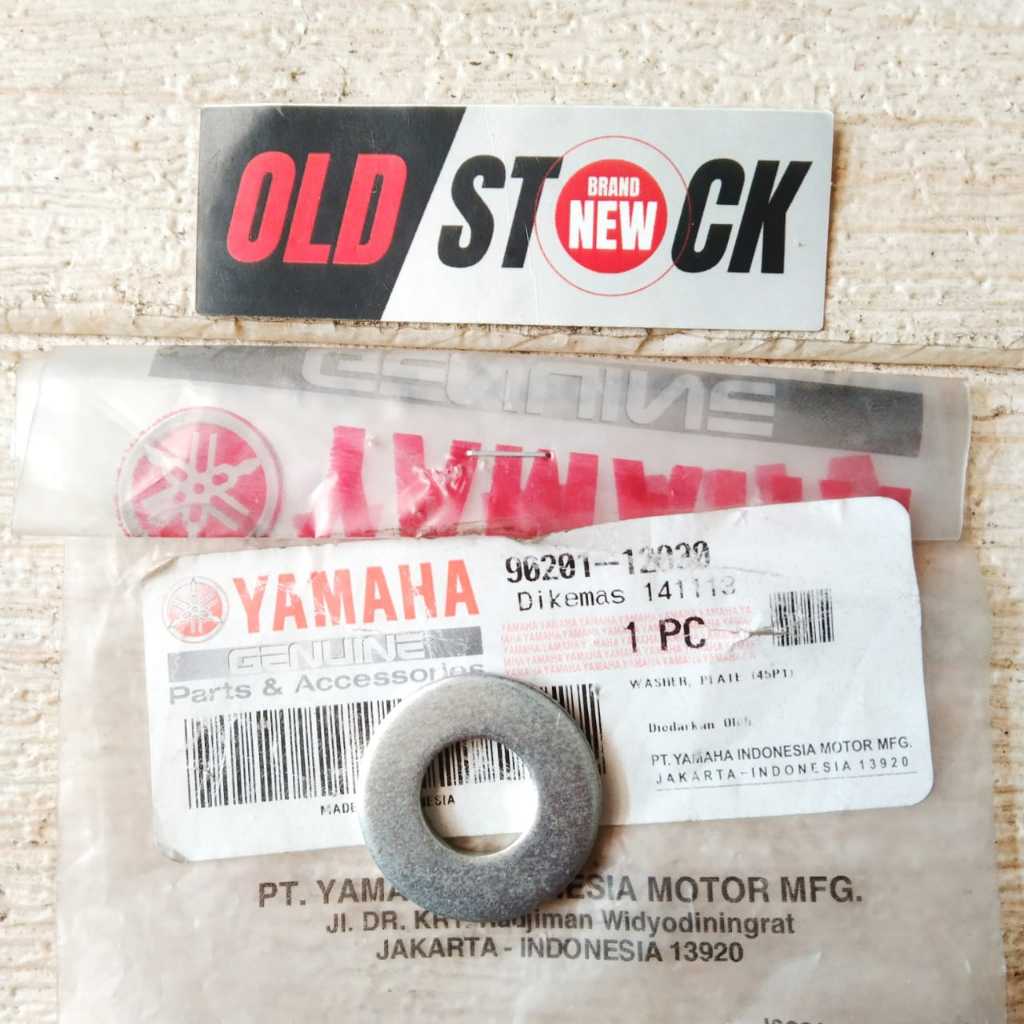 Jual WASHER PLAT PLATE YAMAHA FORCE 1 JUPITER Z1 BYSON ASLI ORIGINAL ...